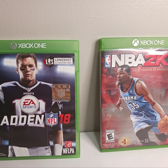 Microsoft | Video Games & Consoles | Xbox One Lot Of Two Madden Nfl 8 ...